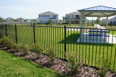 2 Rail Flat Top/Bottom - Aluminum Fencing - Steel and Aluminum Fencing