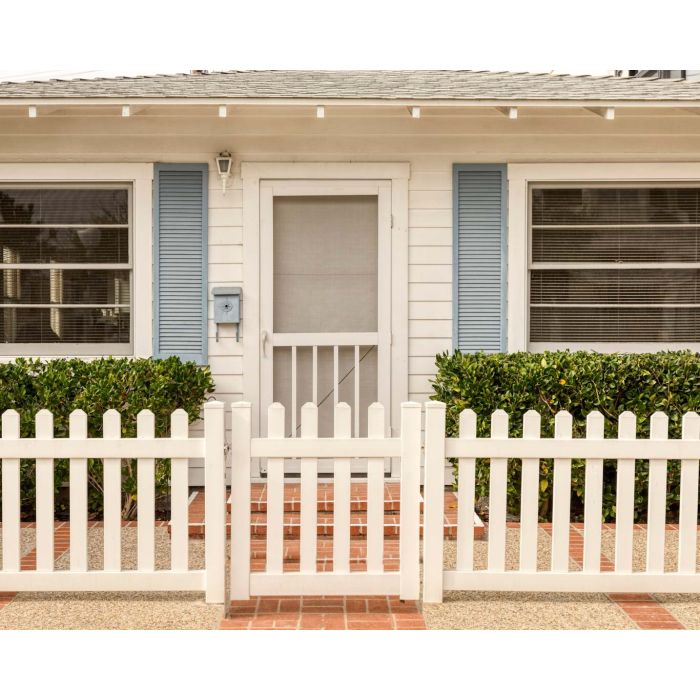 3' Tall x 96" Wide Straight Picket Panel Style 235 **Select Needed ...