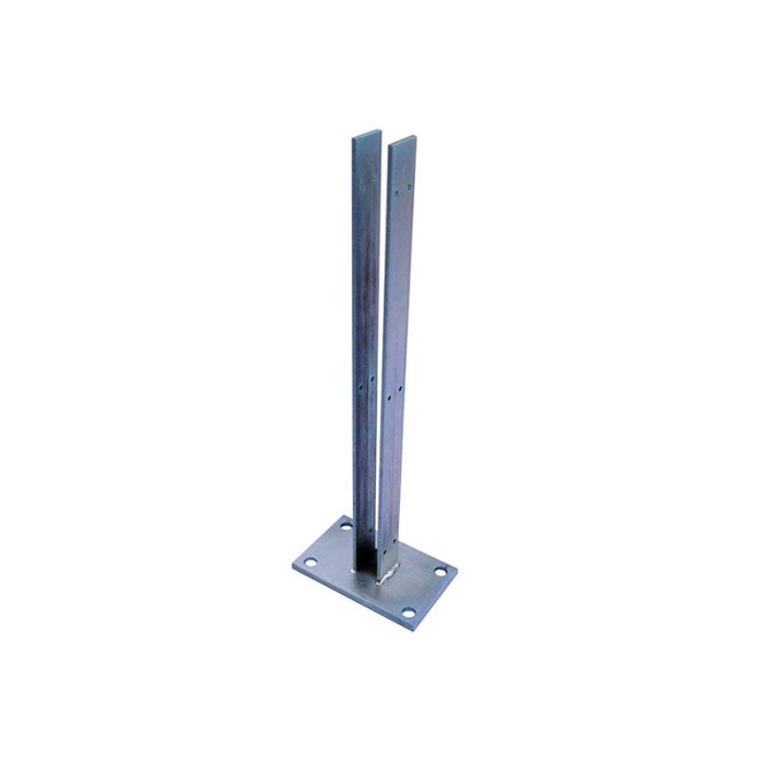 SimTek Post Mount for 4 & 6' Tall Fence - LINE