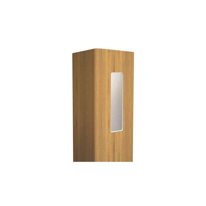 5"x5"x9" End Post Natural Wood